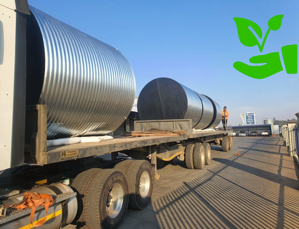 Steel Water Tank, Galavanised Water Tank, Water Collection | Heunis Steel