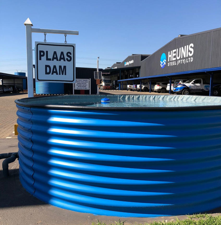 Steel Water Tank, Galavanised Water Tank, Water Collection | Heunis Steel
